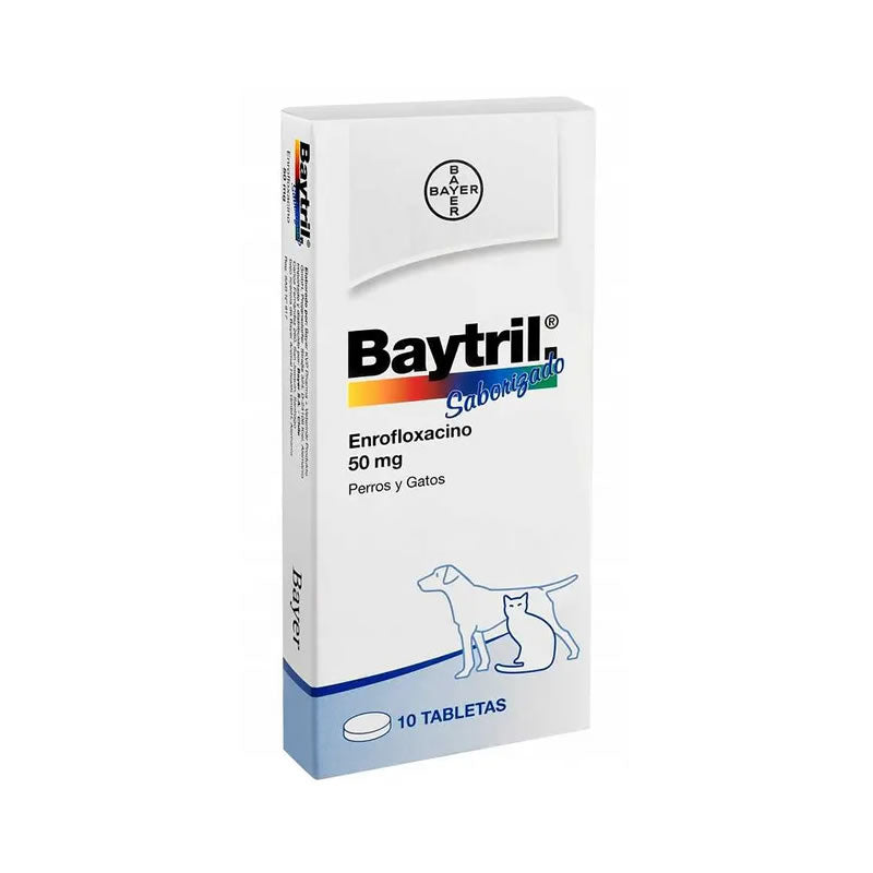 BAYTRIL 50 mg - Perros - ELANCO – Petmontt.cl